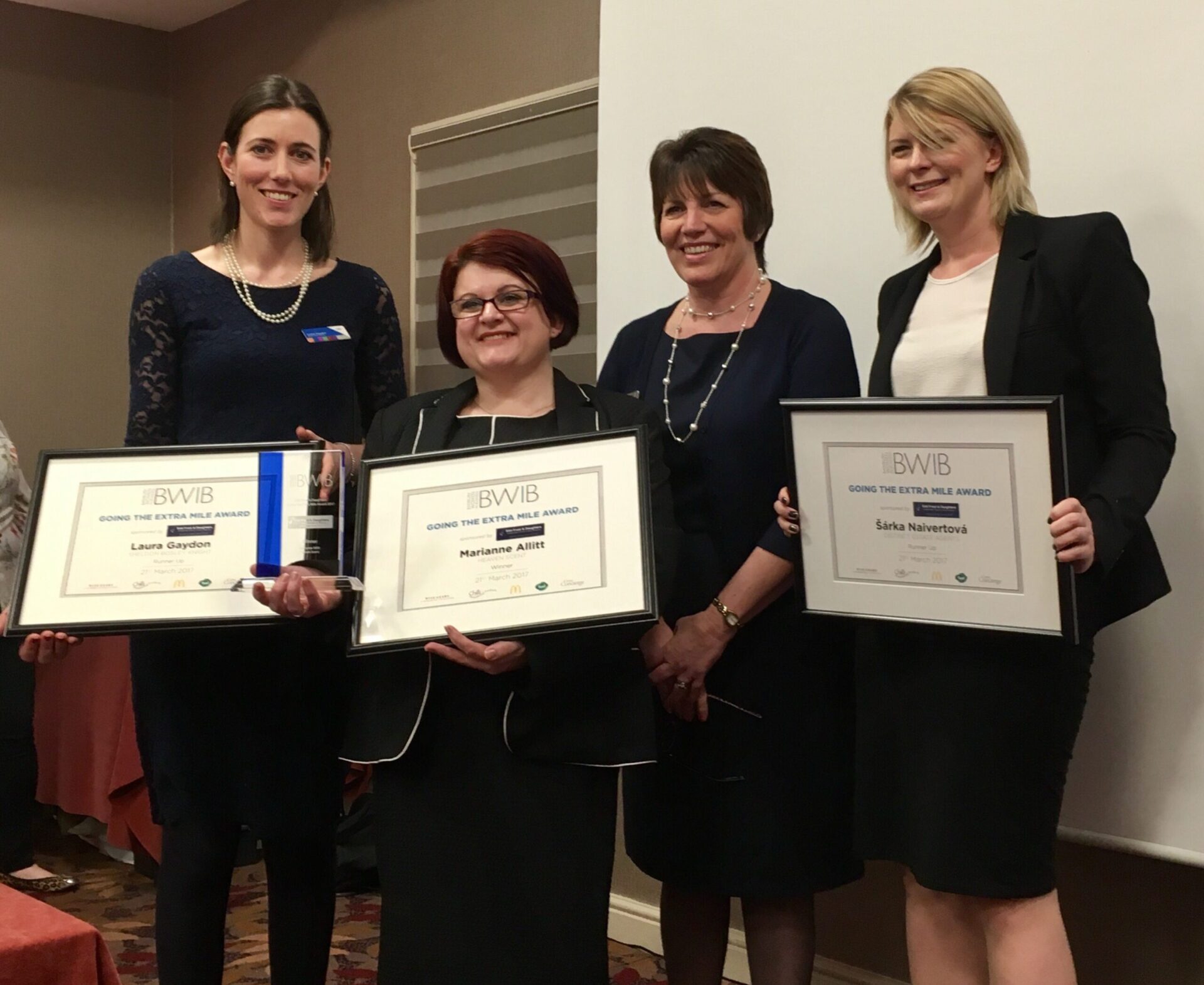 Laura Gaydon, Finalist in the BWIB Awards - Sheldon Bosley Knight ...